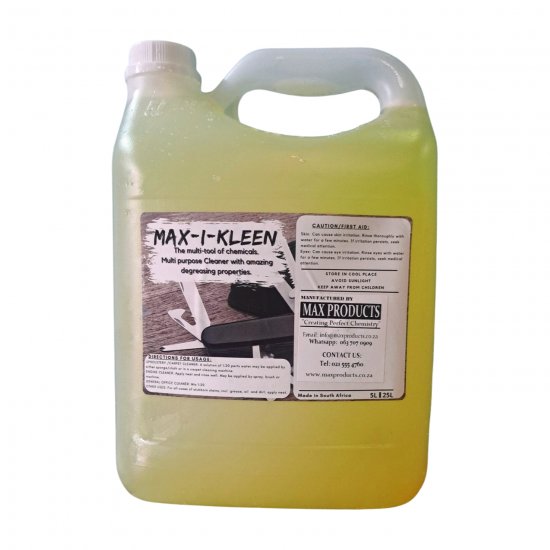 Maxikleen - 5 Litre [MAXI5] - R113.50 : Max Products, Manufacture and ...