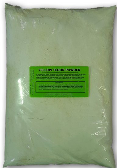 Yellow Floor Powder - 5Kg [YFP5] - R240.50 : Max Products, Manufacture ...